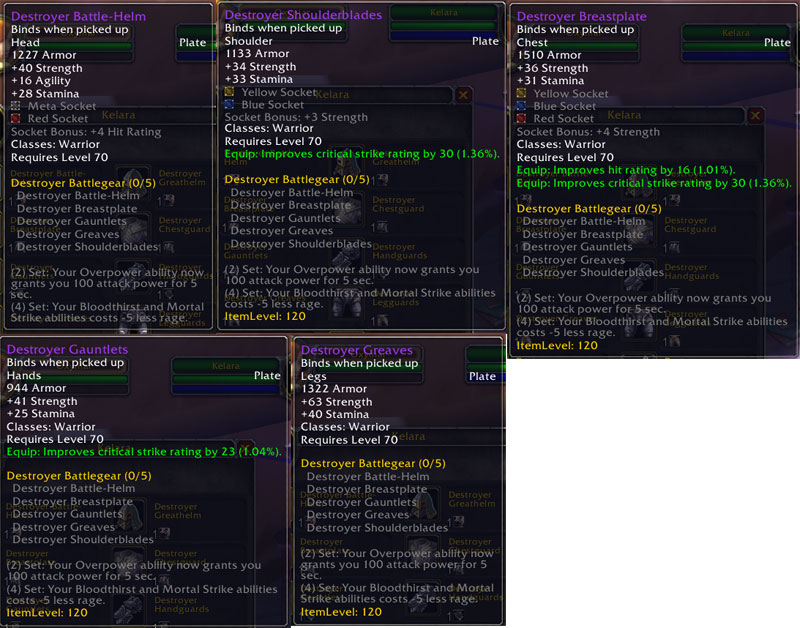 [TBC]战士T5 最新属性 NGA玩家社区