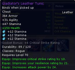 [资料片预览]TBC,盗贼T4/T5/竞技场套装效果、属性及互比 NGA玩家社区