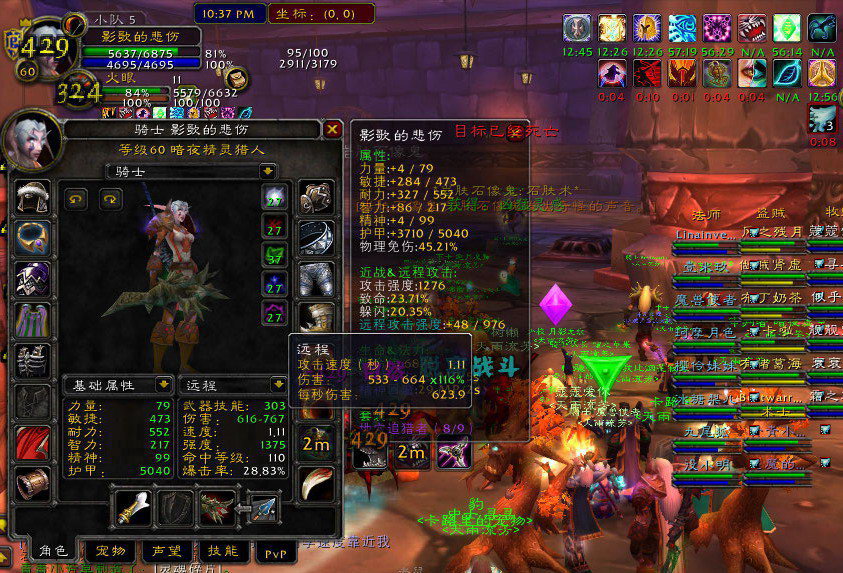 正在naxx，猎人的dps强了很多。。。 NGA玩家社区