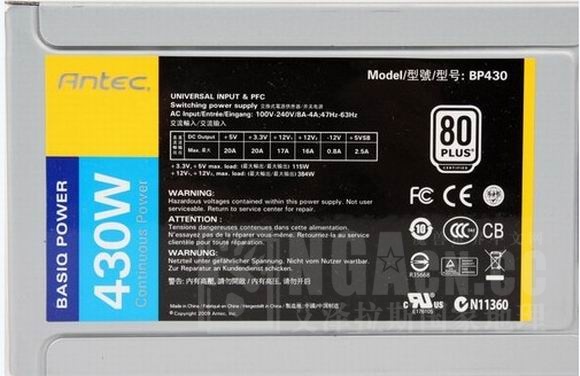 [战JS~] 关于安钛克bp430puls与bp430分辨方法。 NGA玩家社区