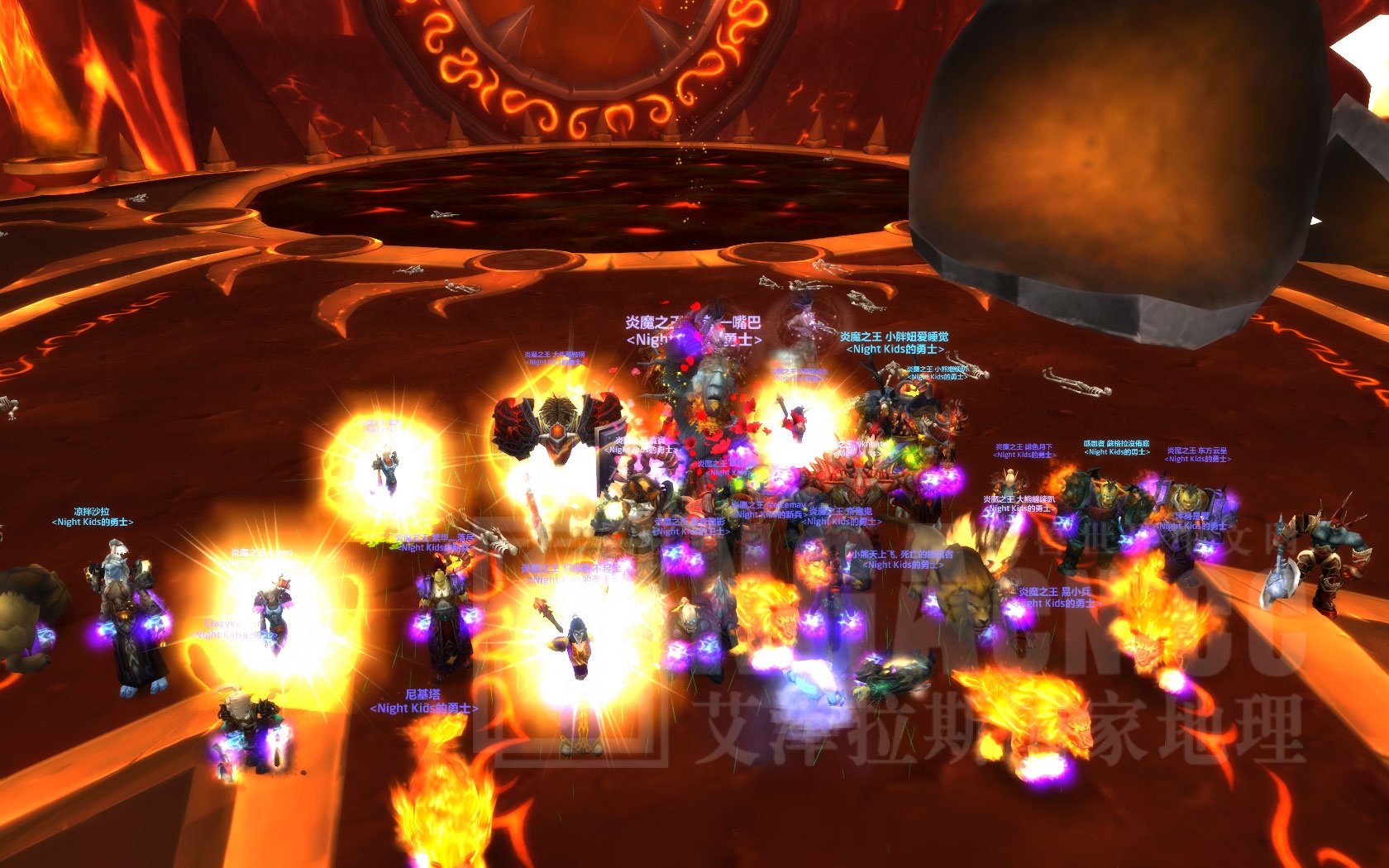 [CTM PVE] [3区迪瑟洛克] Night Kids公会服务器第一 25英雄拉格纳罗斯 NGA玩家社区
