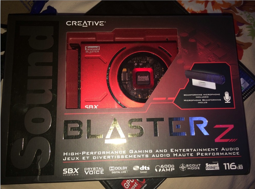 [作业贴] 心愿了了！终于剁了块创新Creative Sound Blaster Z SBX SB1500 游戏声卡 NGA玩家社区