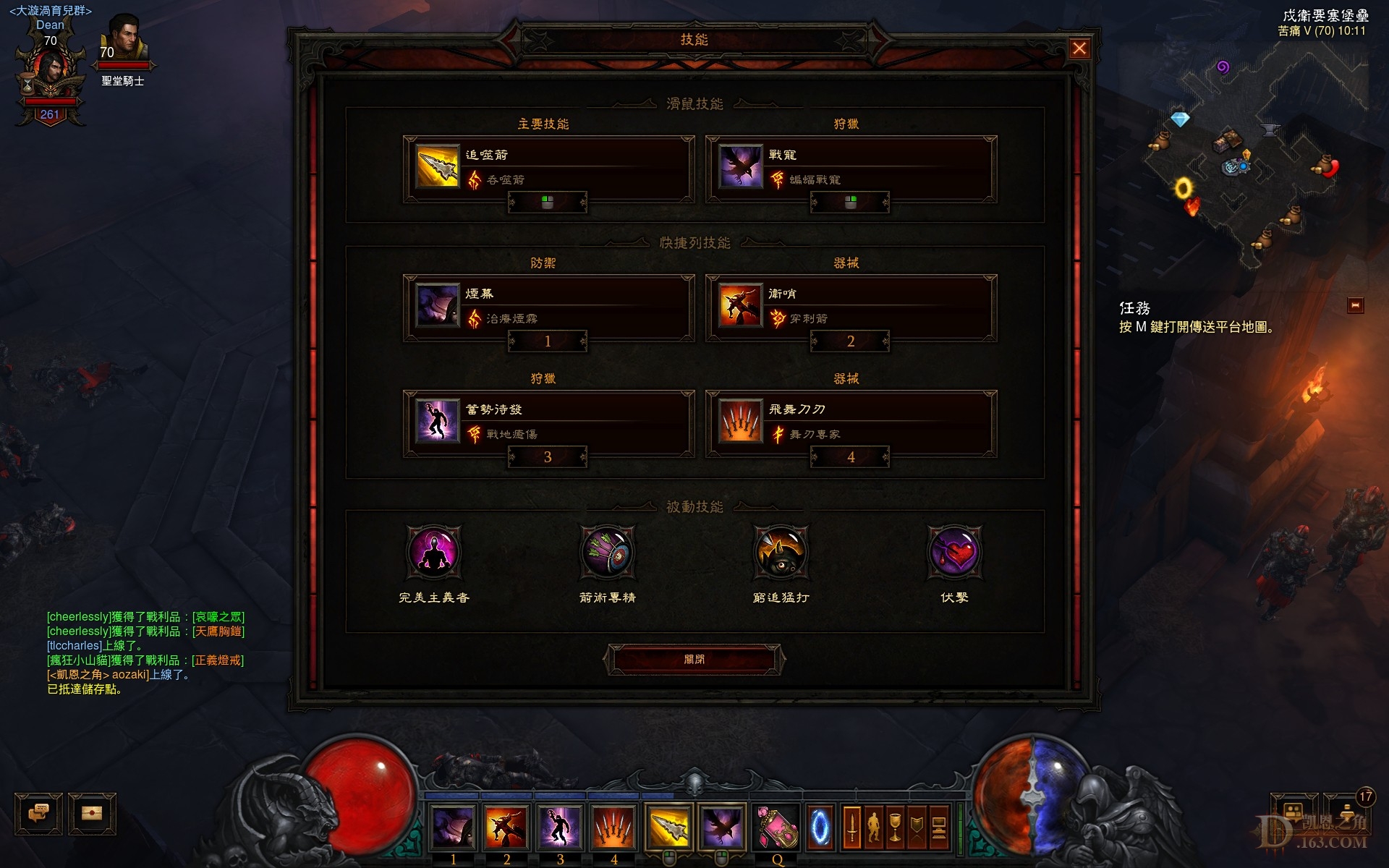 [猎魔人] 刀扇动物园炮塔流。。。。。T4 10分钟击杀BOSS视频 NGA玩家社区