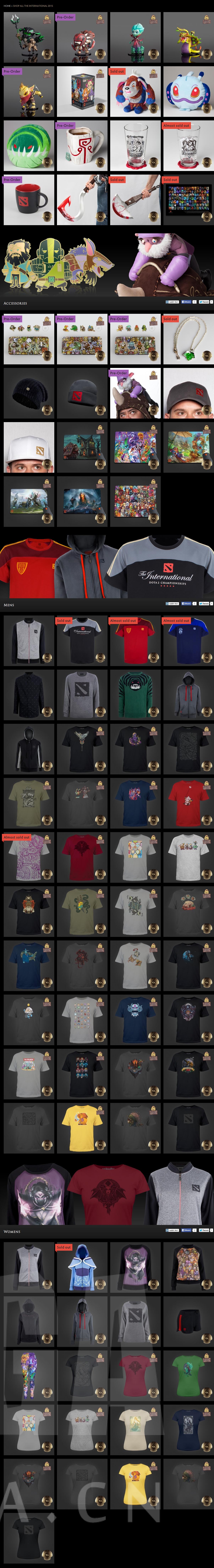 Ti4/Ti5神秘商店周边又开卖了，一起剁剁剁 NGA玩家社区