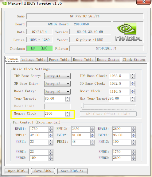 [教程] NVIDIA Maxwell架构显卡修改VBIOS阉割实例 178