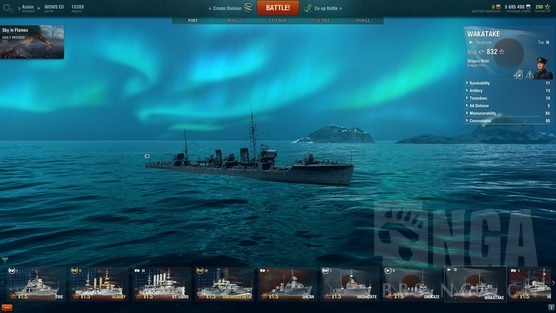 [wows][XVM转载][版本通用][GL][UI美化][独立] 北极光港口 作者:Lesta,aslain NGA玩家社区
