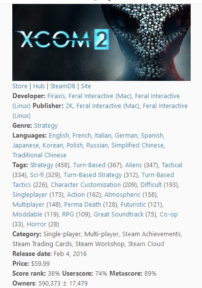 [吐槽] 感觉这次xcom2销量不给力啊 NGA玩家社区