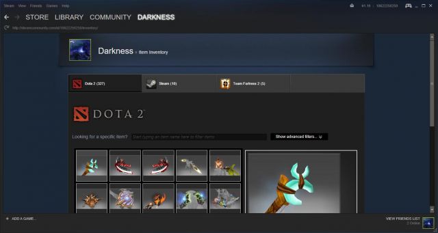 [强迫症福音] Reborn 之后用控制台整理 Steam 库存 (Dota 2 收藏室) NGA玩家社区