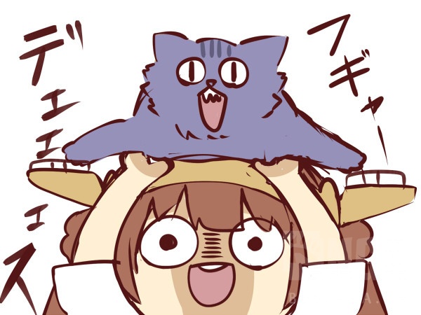 [舰colle] [多图杀猫][形象崩坏]近期nico上很火的魔性金刚画师 NGA玩家社区