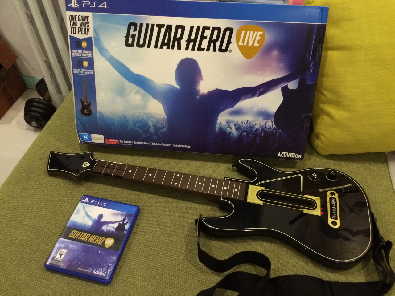 [二手游戏]ps4 吉他英雄 包顺丰 NGA玩家社区
