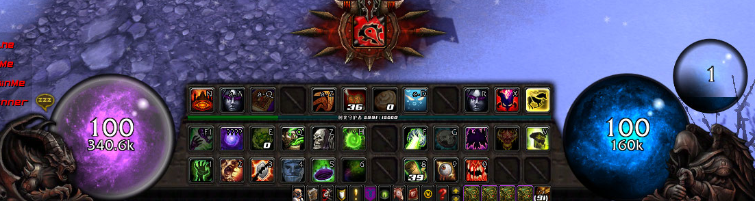 [界面分享] 暗黑血球动作条Beardley's Diablo Orbs UI NGA玩家社区