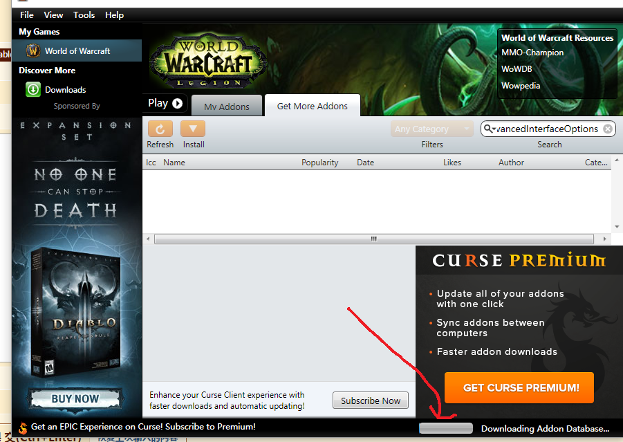 为啥我的curse 每次都要更新 database NGA玩家社区