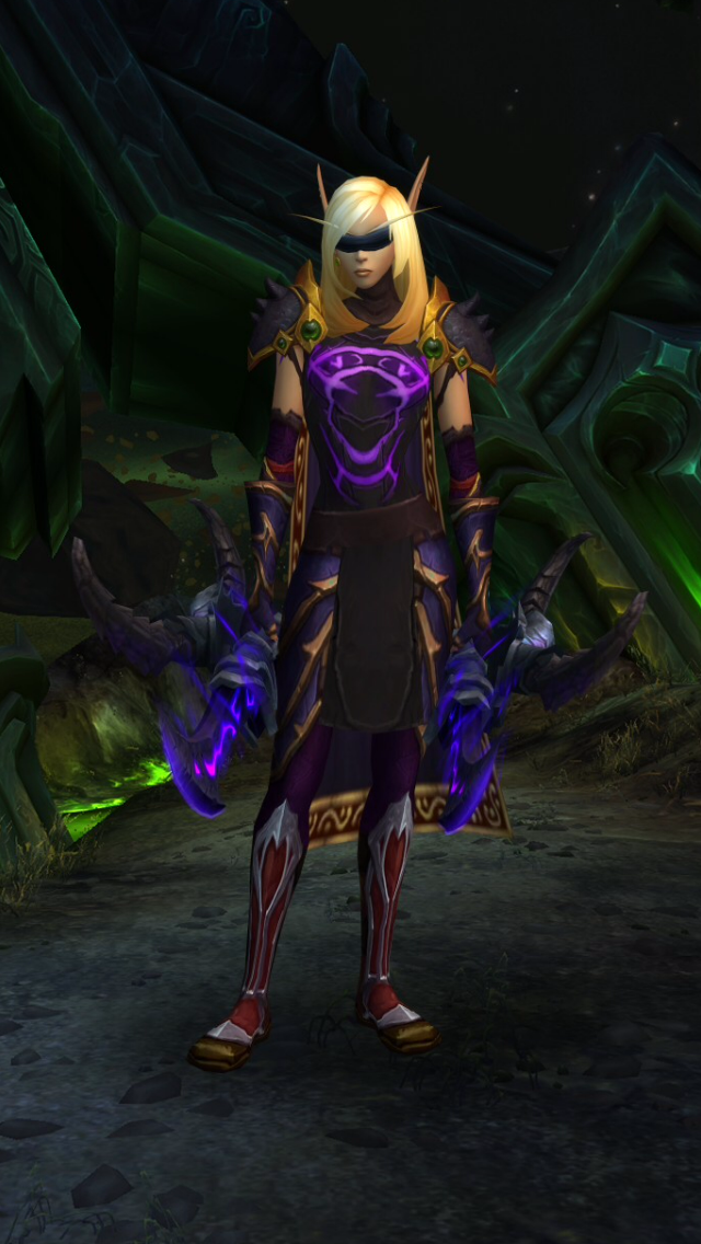 求血精灵DH比较好看的紫色一套幻化 NGA玩家社区