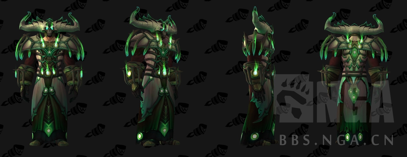 [PTR] 术士T20 套装预览 Warlock Tier 20 Armor Set Models 更新了视频 NGA玩家社区