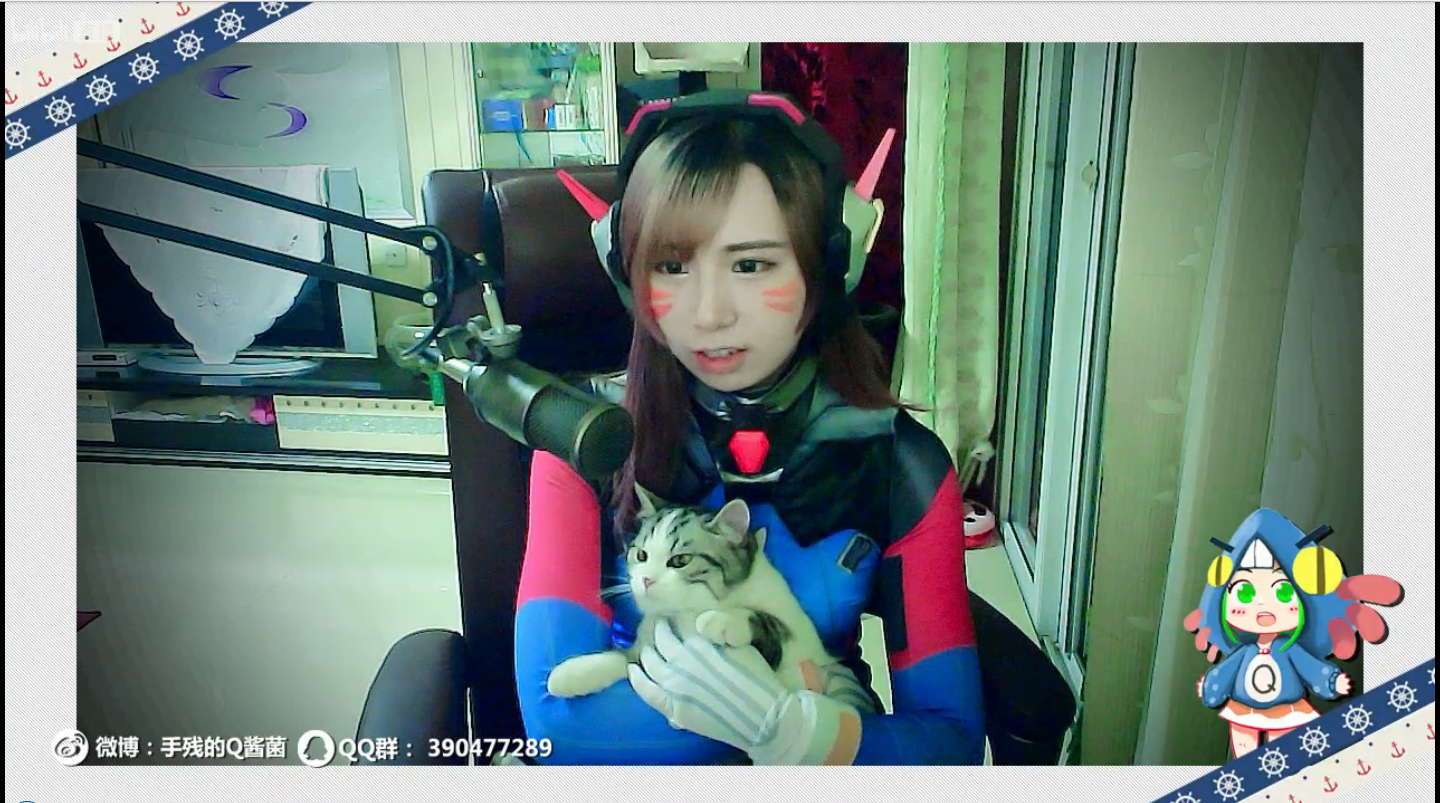 Q酱直播COS啦！DVA爱你哦 NGA玩家社区