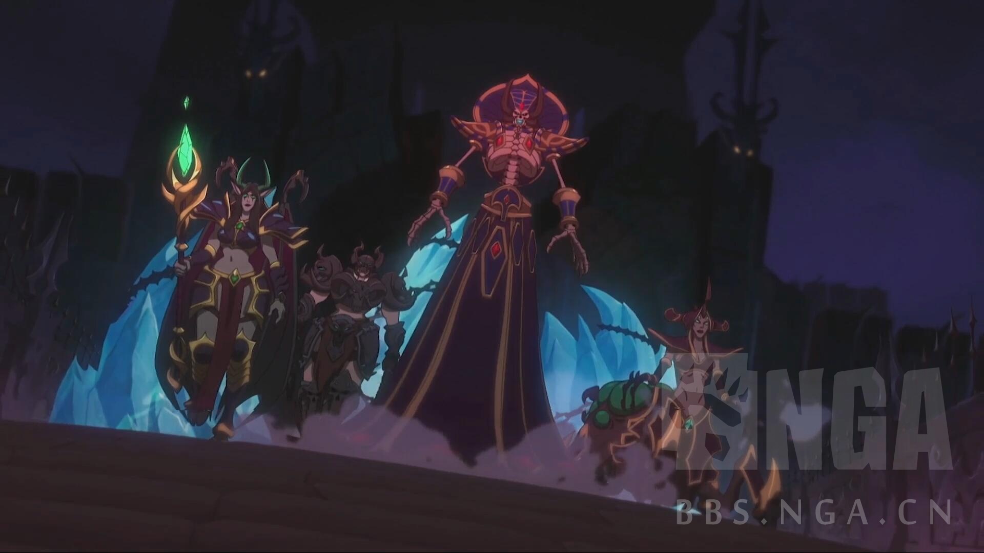 Gamescom2017《风暴英雄》新英雄：巫妖克尔苏加德！(更新国服视频、国服英雄介绍，动画三英雄的新皮肤信息) NGA玩家社区