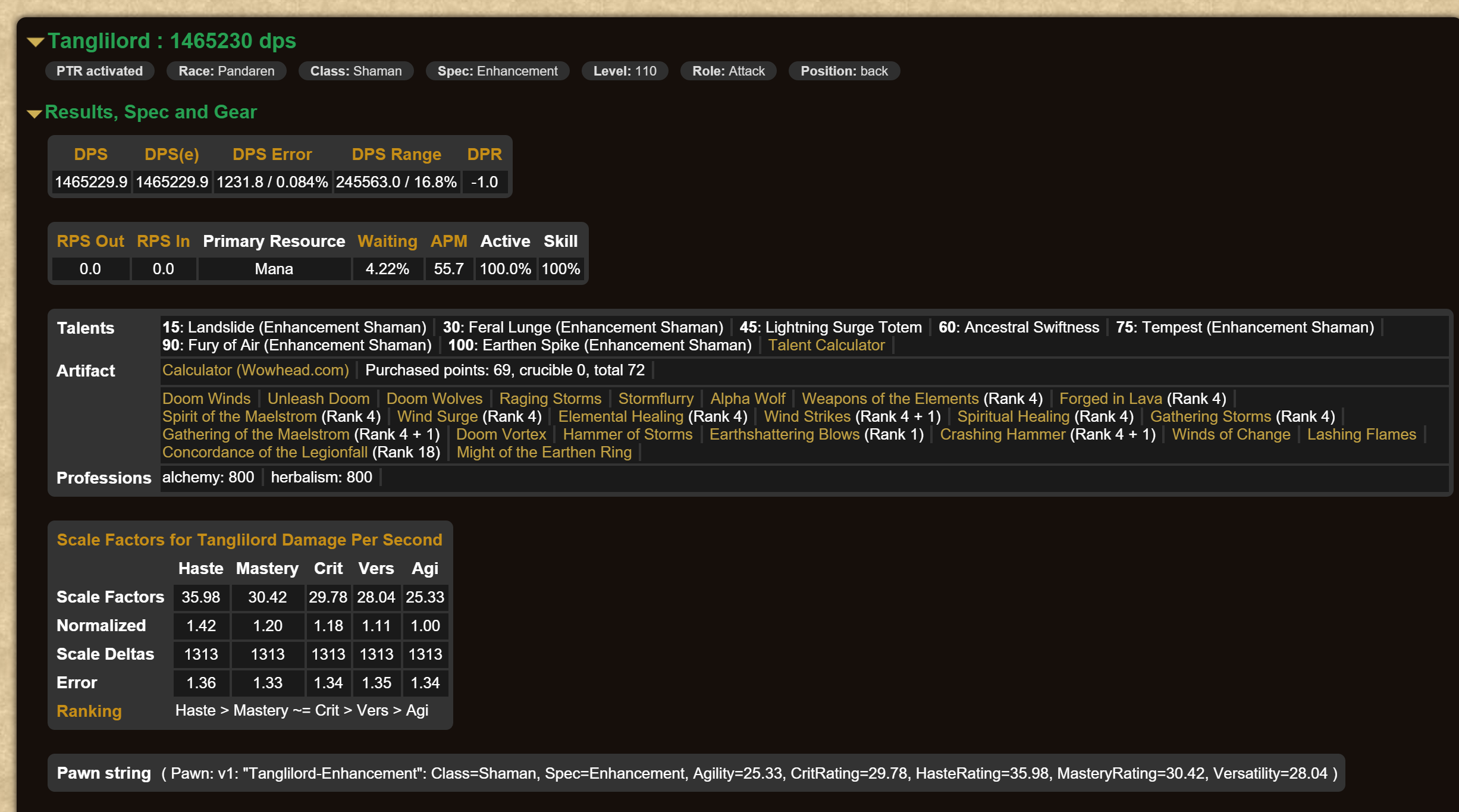 [增强PVE] [PTR]增强萨T21基础研究&模拟 NGA玩家社区