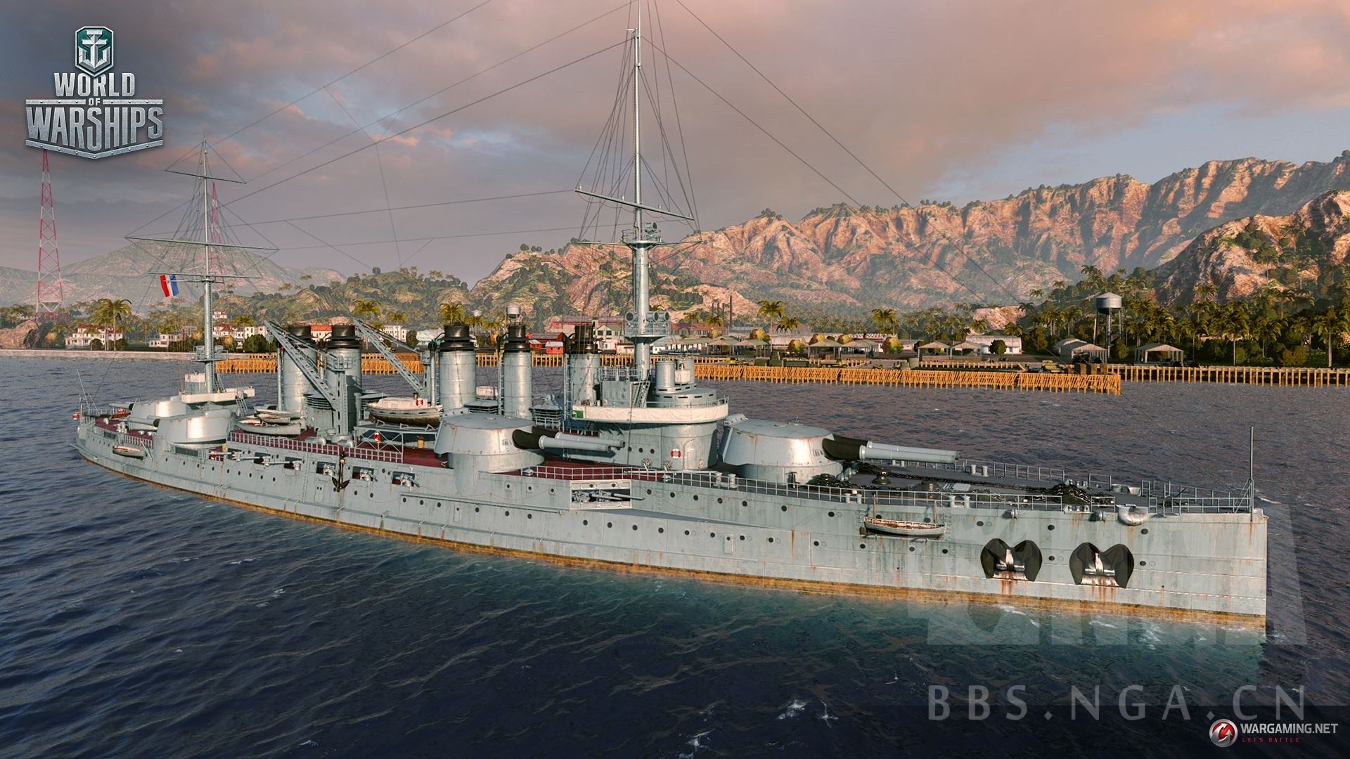 [WoWS新闻] 开发者日志——法系3，4级战列舰 NGA玩家社区