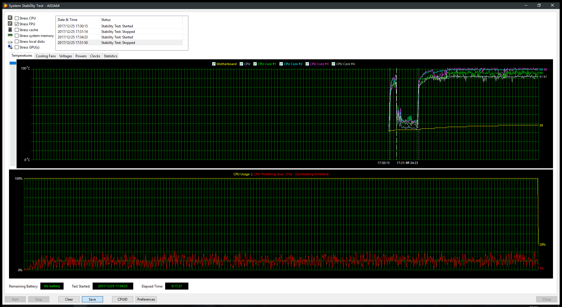 AIDA64单FPU跑出这段红字是咋回事啊 NGA玩家社区