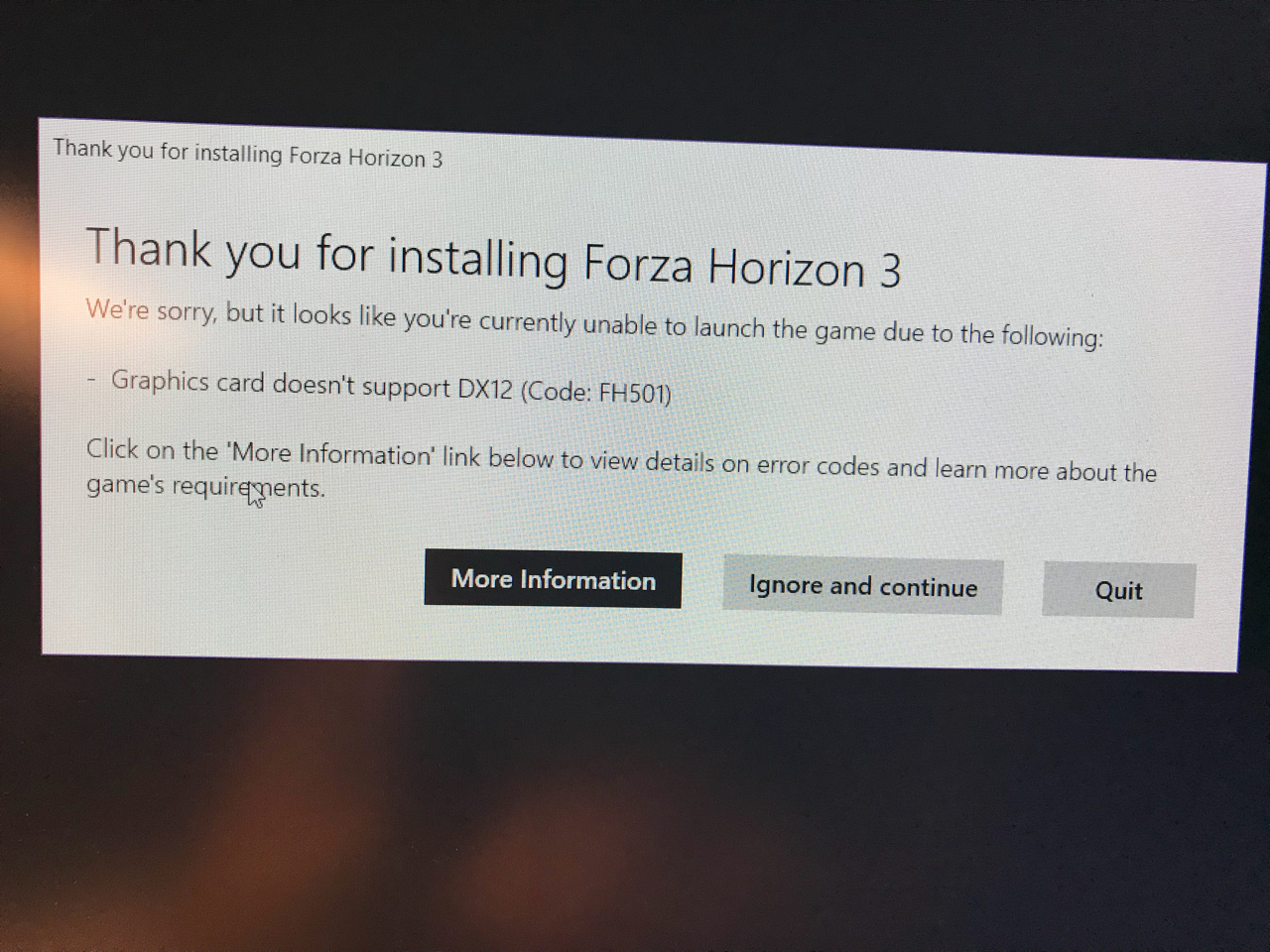 Forza地平线3提示显卡不支持Dx12，显卡是1080 NGA玩家社区
