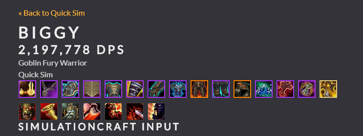 给大家安利一个跑模拟的网站Raidbots(附最新simc插件) 178