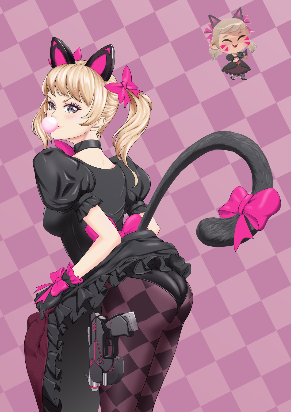 [同人创作] 黑猫洛丽塔Dva NGA玩家社区