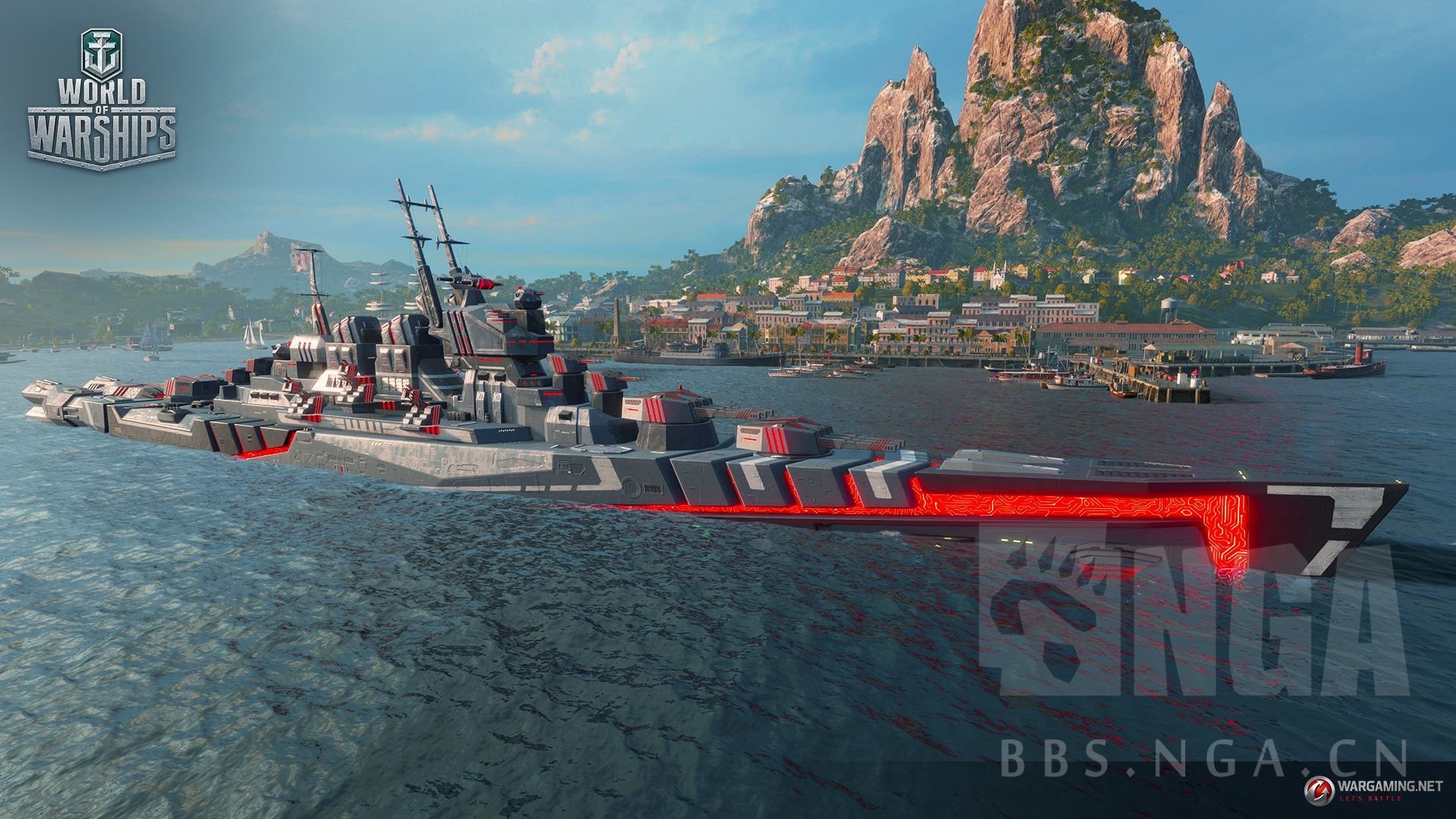 [WoWS新闻] 开发者日志——宇宙战舰莫斯科涂装 NGA玩家社区