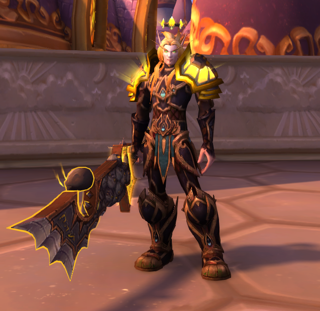 CJQ终于搞了一身跟腐化之忆最后一个外观贴合的幻化了！ NGA玩家社区