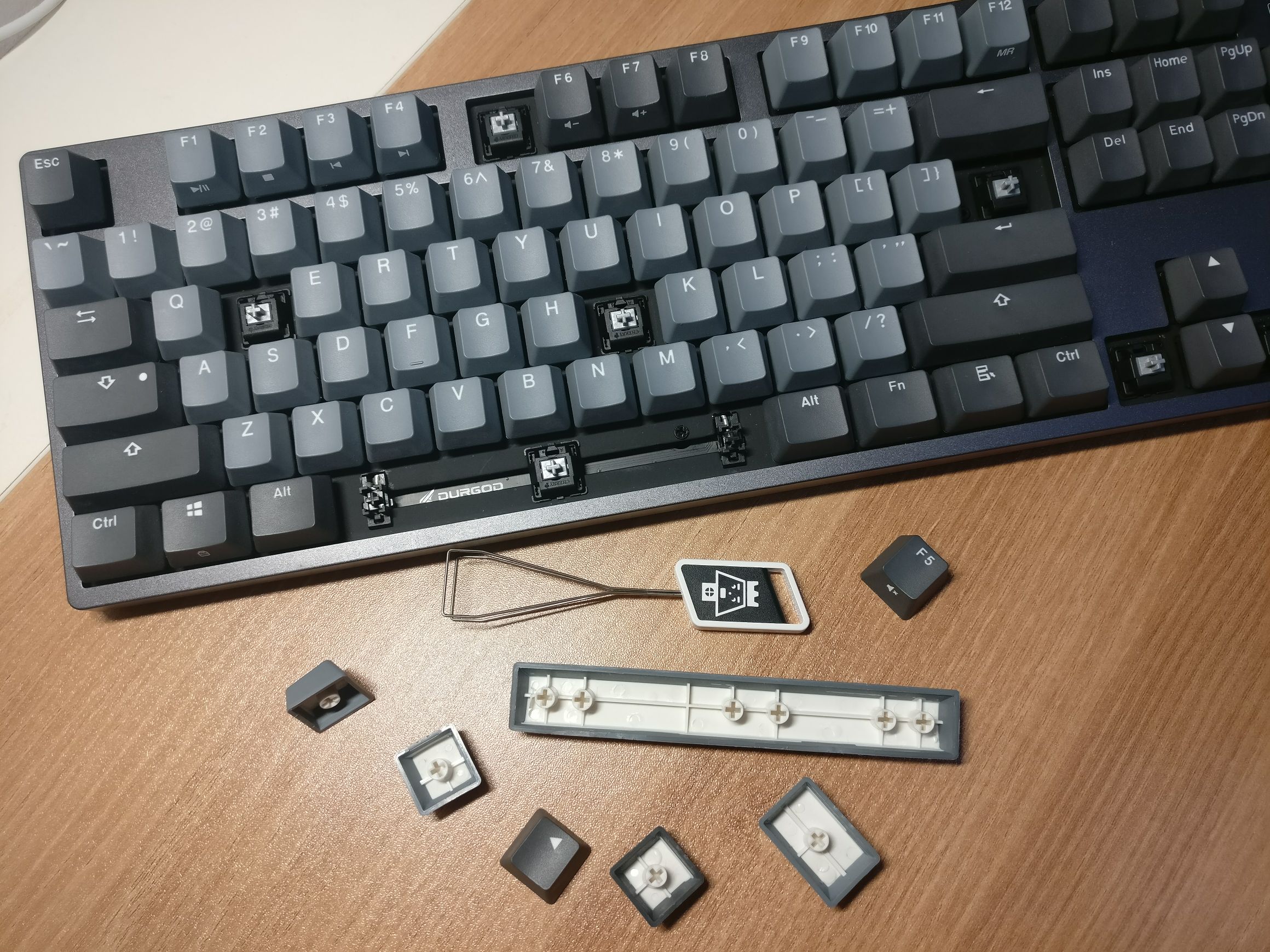 [电脑外设](已出) 杜伽durgod金牛座taurus k310 深空灰104键机械键盘 樱桃银轴(已出) NGA玩家社区