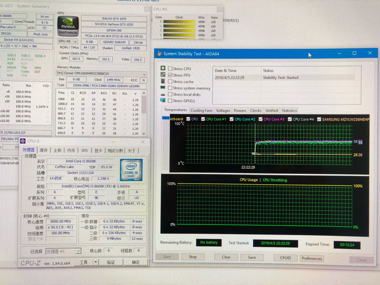 技嘉Z170 成功搞上8600K！ NGA玩家社区