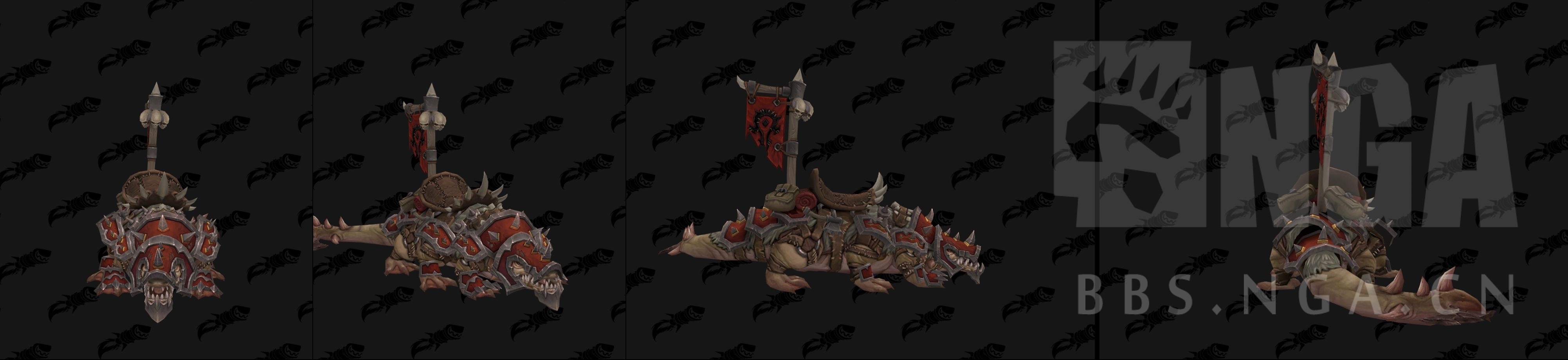 [Beta 26640] [BfA beta] [搬运wowhead] 邪恶蜥蜴坐骑模型预览 NGA玩家社区