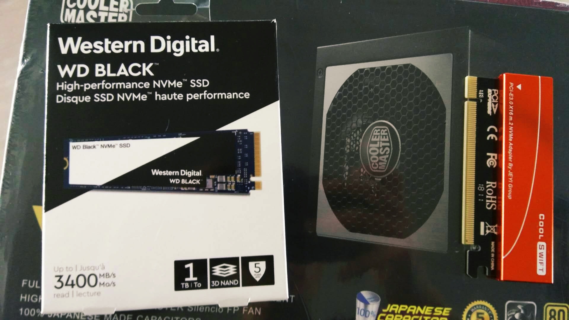 [首发开箱]西部数据 新版黑盘 WD Black 3D NVMe SSD 1TB NGA玩家社区