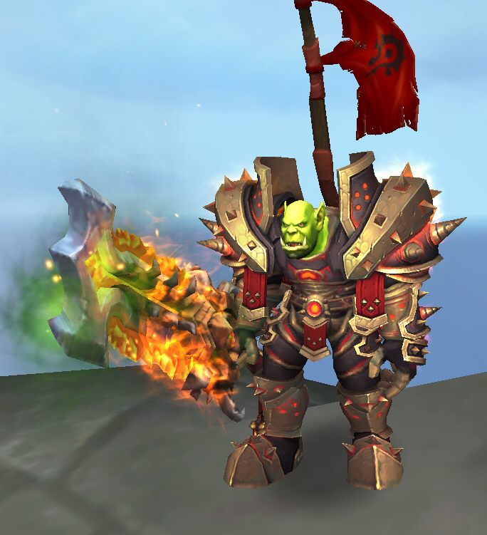 给个兽人地狱火大剑的幻化搭配啊。 NGA玩家社区