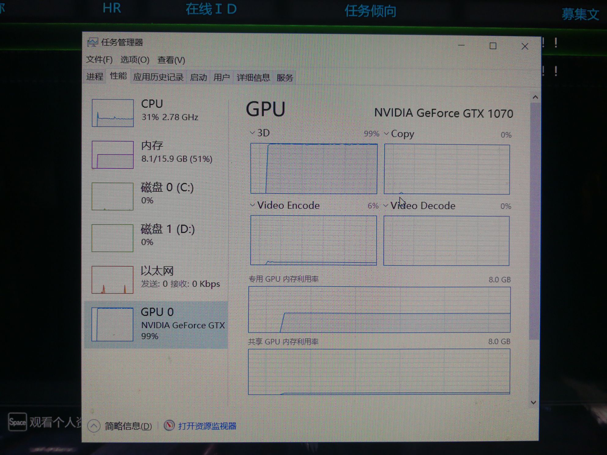 我看有人说mhw吃CPU，我的吃GPU NGA玩家社区