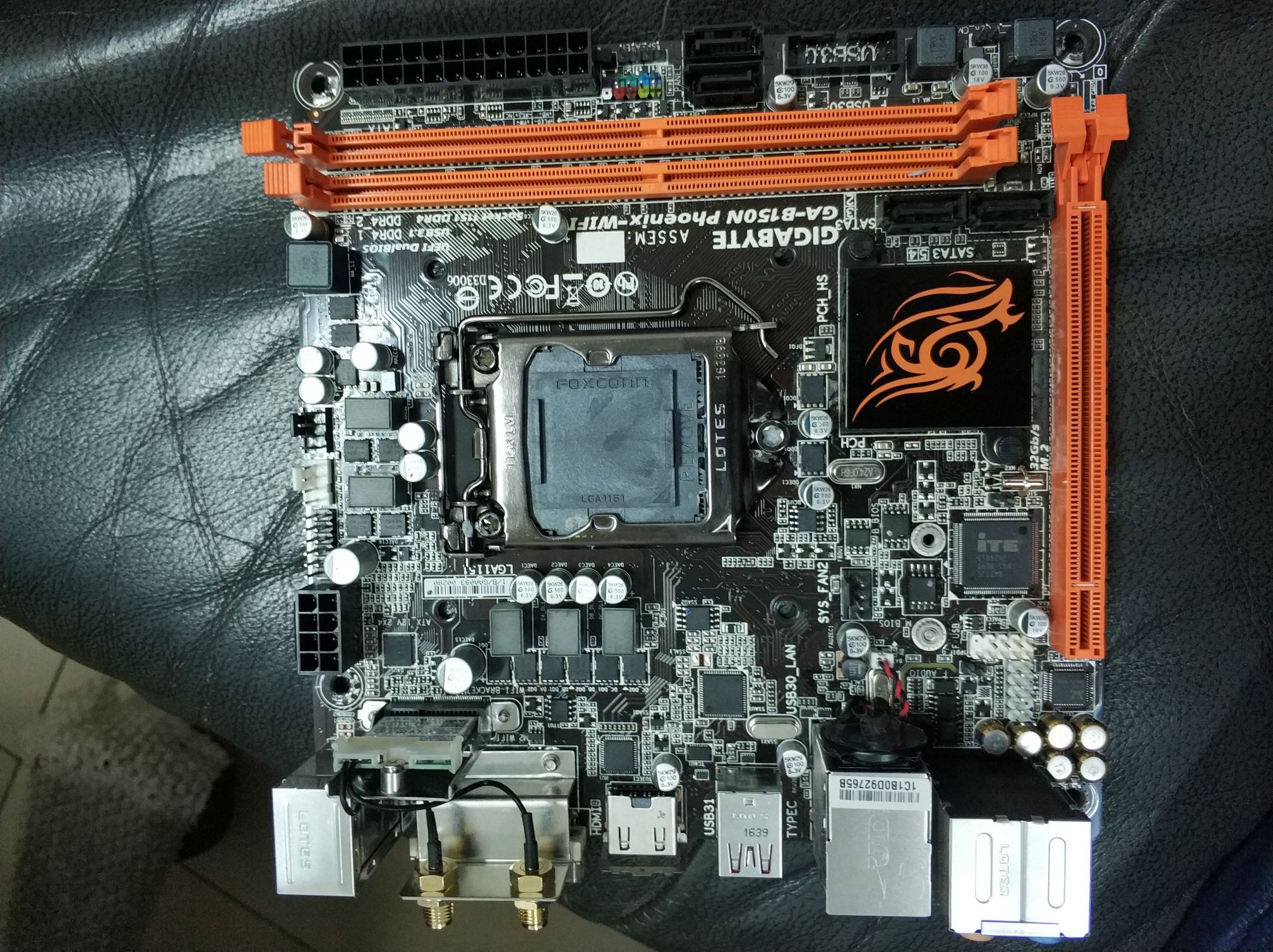 [电脑硬件]技嘉b150n 凤凰itx g4600 板u套装 NGA玩家社区