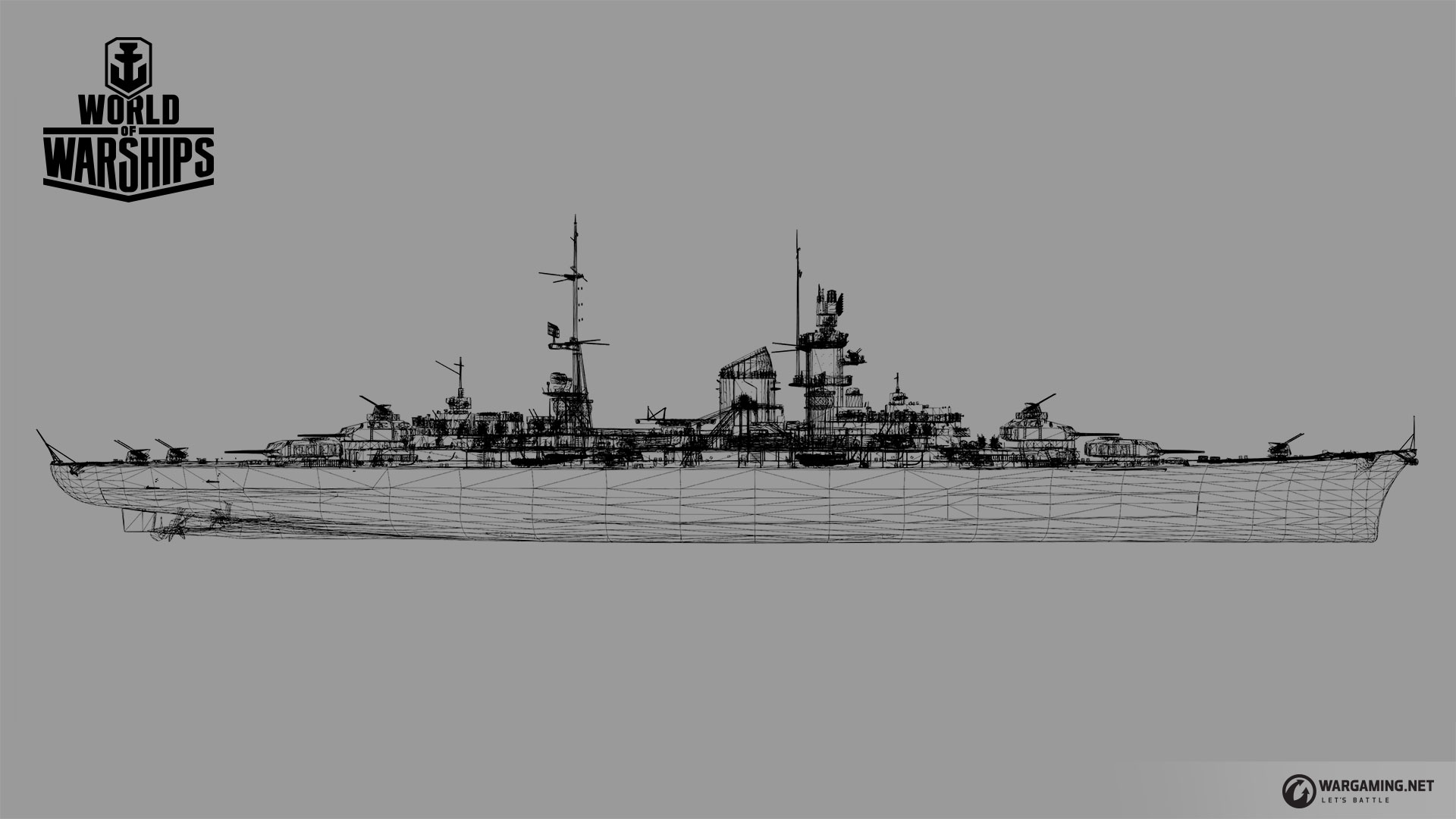 [WoWS周边] [官方科普] 图纸舰艇：巡洋舰 兴登堡 NGA玩家社区