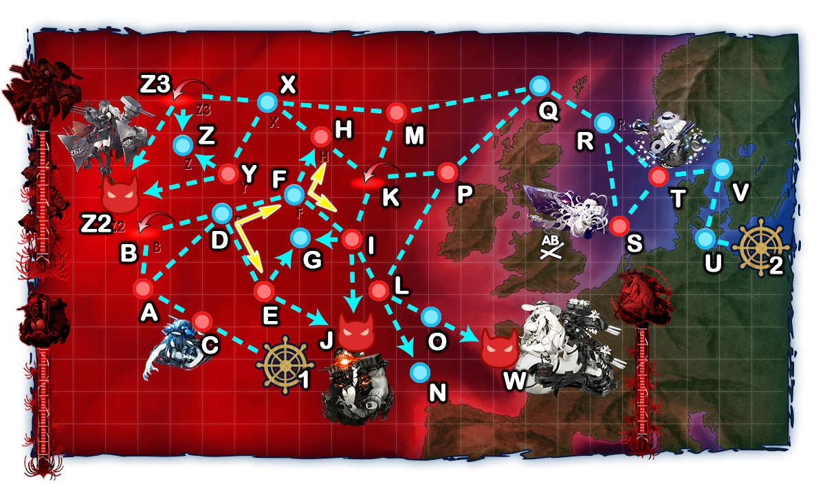 [舰colle][18初秋活]不会更新的E5关底甲级中期攻略 NGA玩家社区