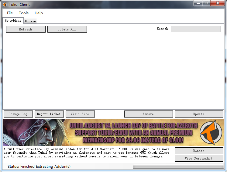 如何使用tukui客户端更新elvui插件 NGA玩家社区