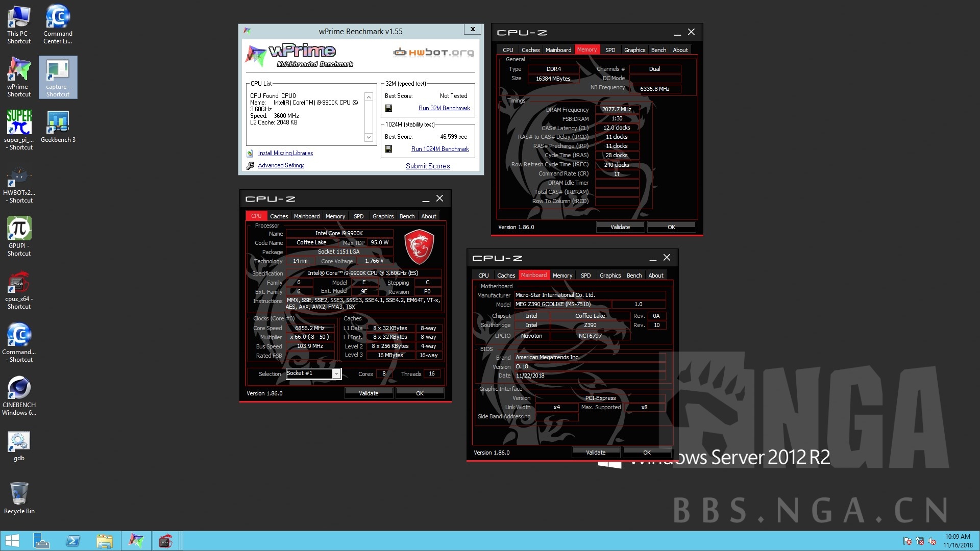 MSI Z390 MEG Godlike XOC Bios NGA玩家社区