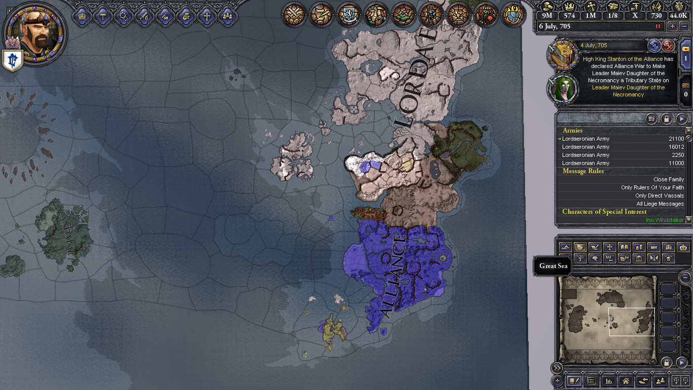 [其他] 过来推荐一下CK2的魔兽Mod NGA玩家社区