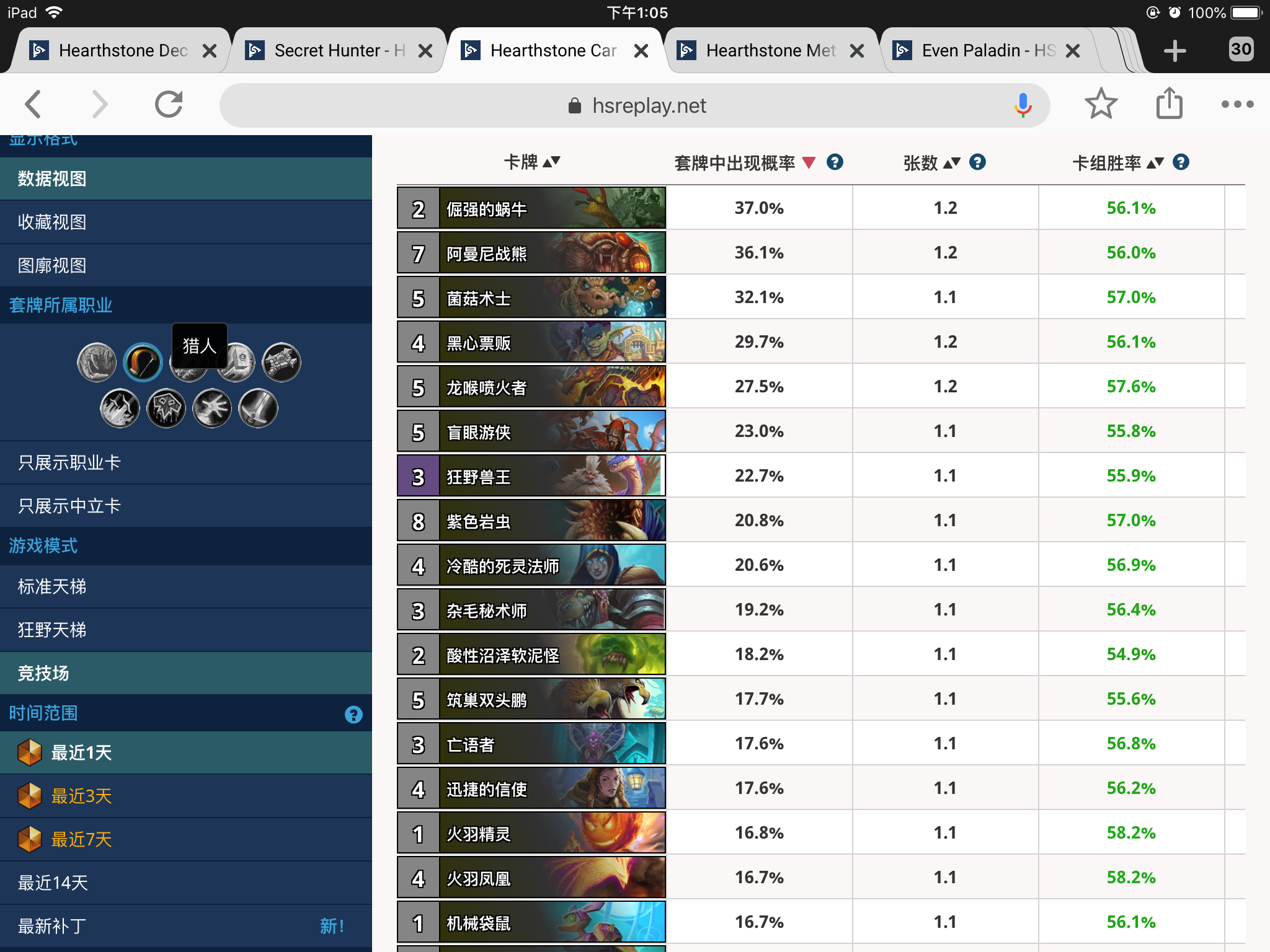 jjc主流职业削弱情况数据， NGA玩家社区