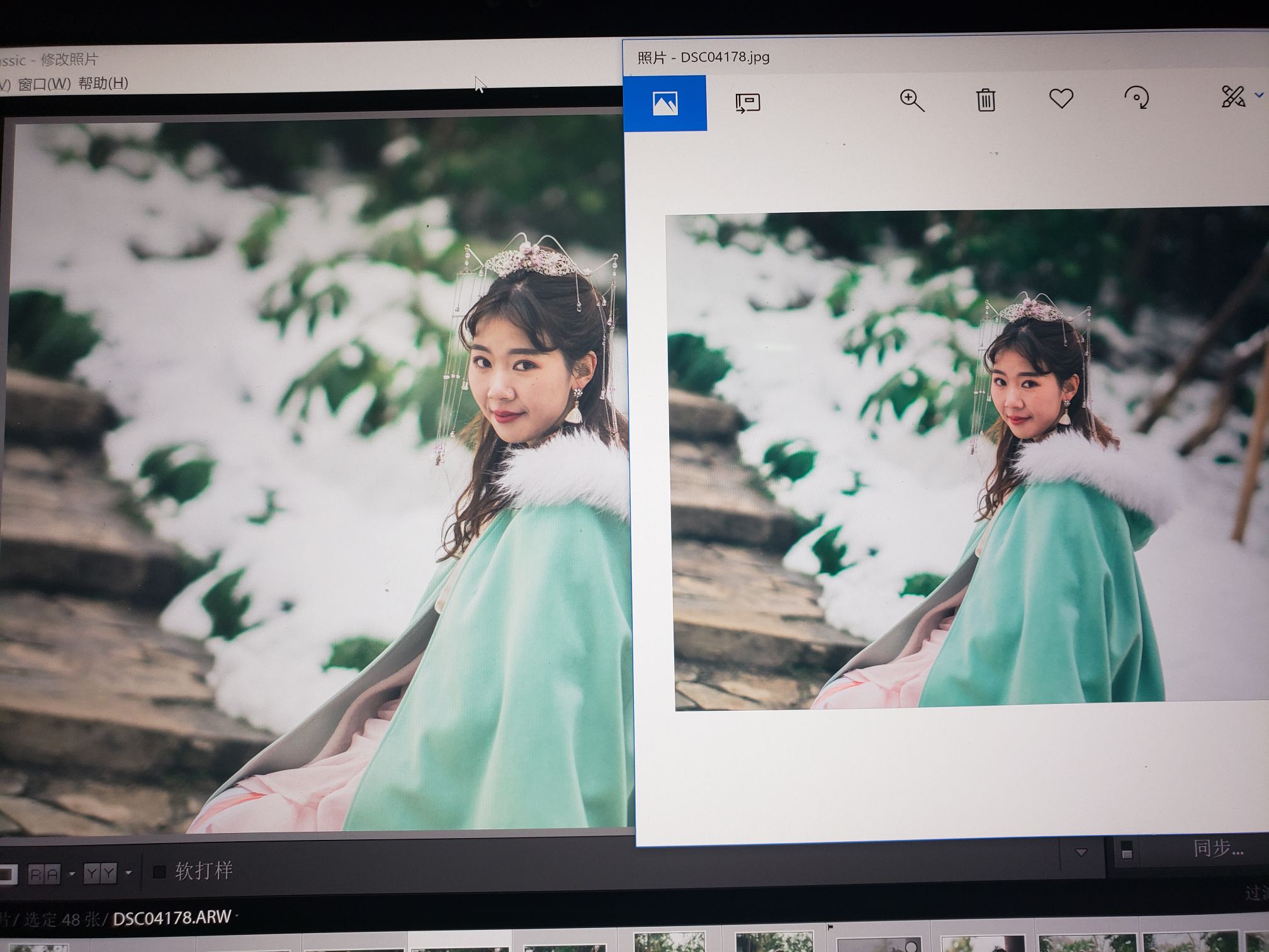 lr用srgb导出的jpg图和软件里面看颜色不一样，是什么原因啊？？ NGA玩家社区