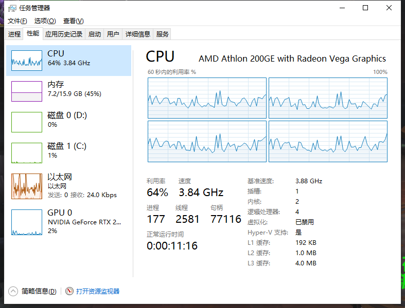 AMD YES! 更新AGESA 版本 Combo-AM4 0.0.7.2之后，Athlon 200GE支持DDR4 3200 NGA玩家社区