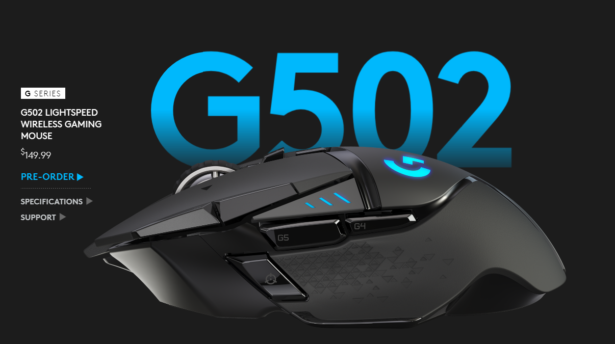 g502无线版售价公布 $149.99 镁跟GPW同售价 NGA玩家社区