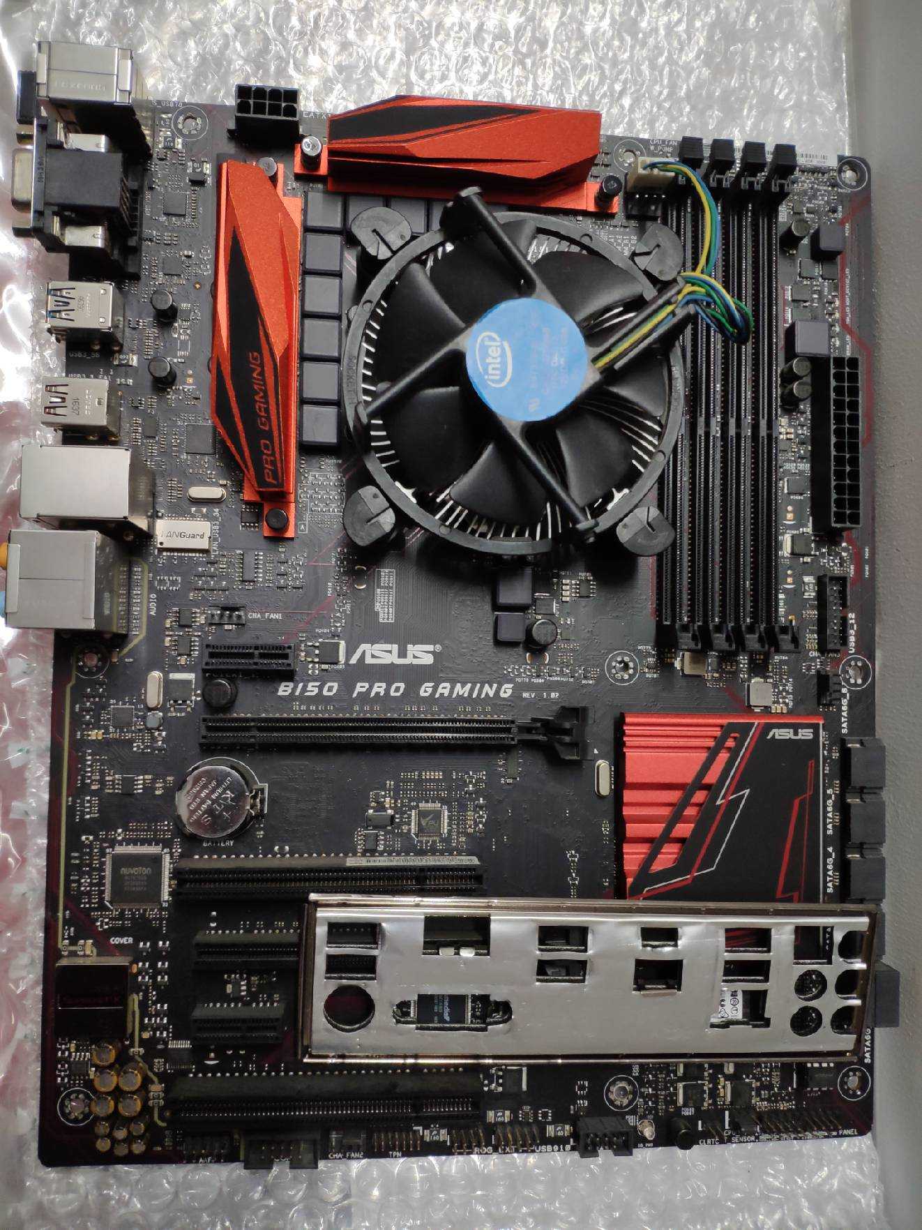 [电脑配件]出个华硕华硕b150 pro gaming主板，9400f。。 NGA玩家社区