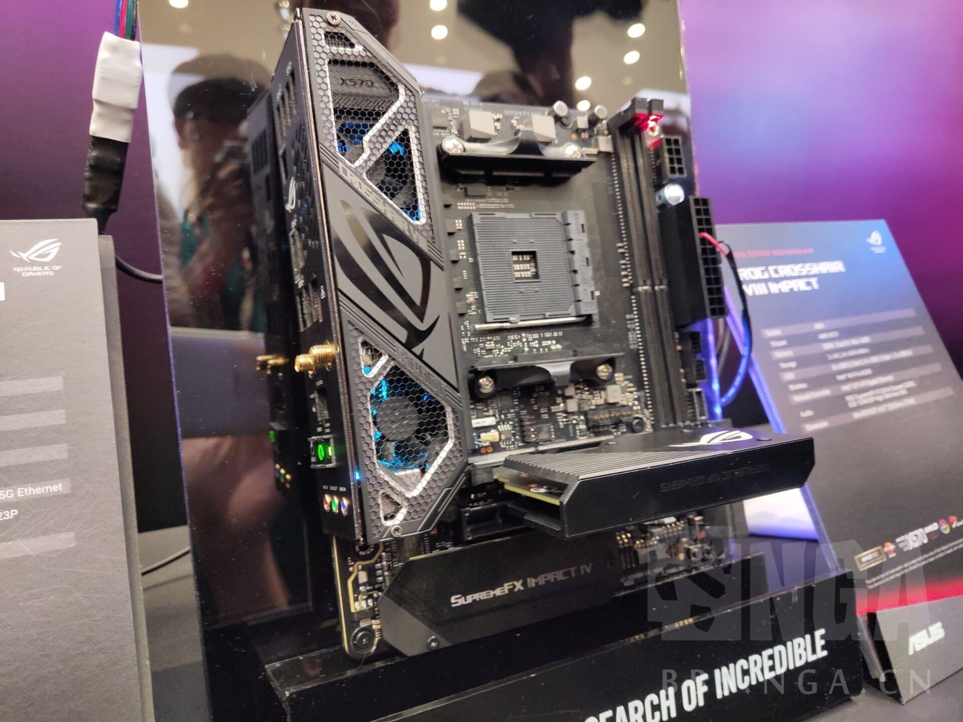 [硬件产品讨论] X570I小板来了，正统ROG C8I & 技嘉 aorus NGA玩家社区