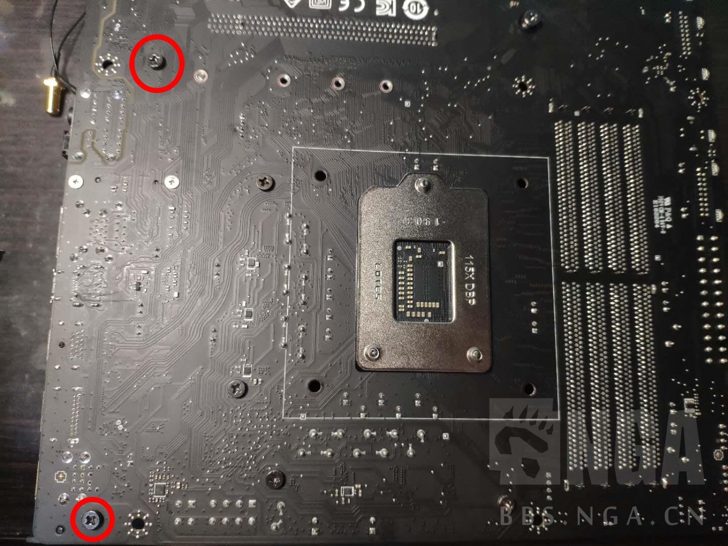 [作业贴]6.1大玩具9600k+2080，以及微星Z390暗黑加装M.2网卡实战 NGA玩家社区