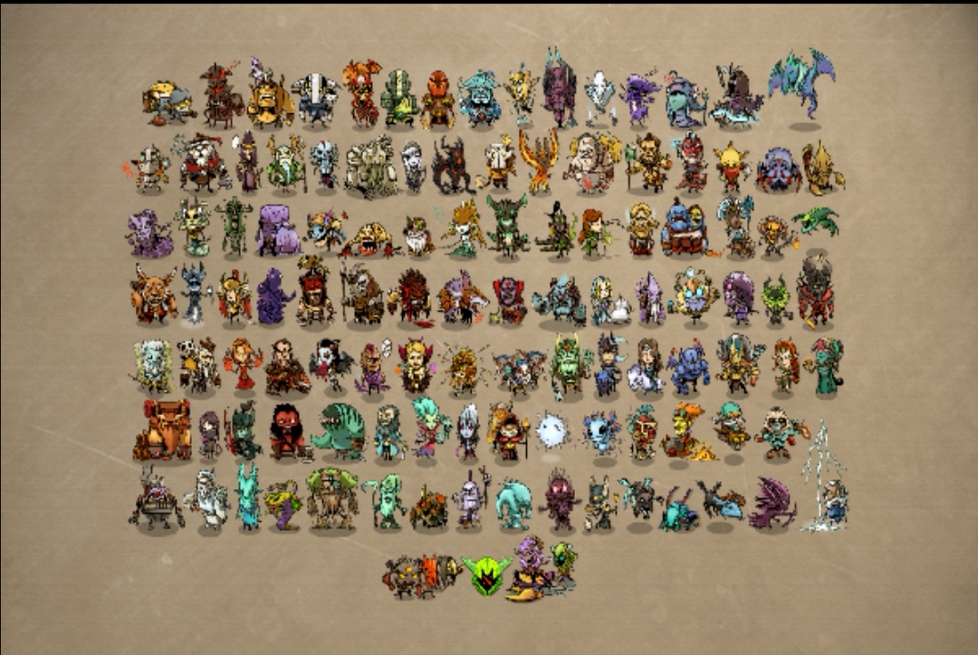 收一张图，上面是dota全英雄的动画版 NGA玩家社区