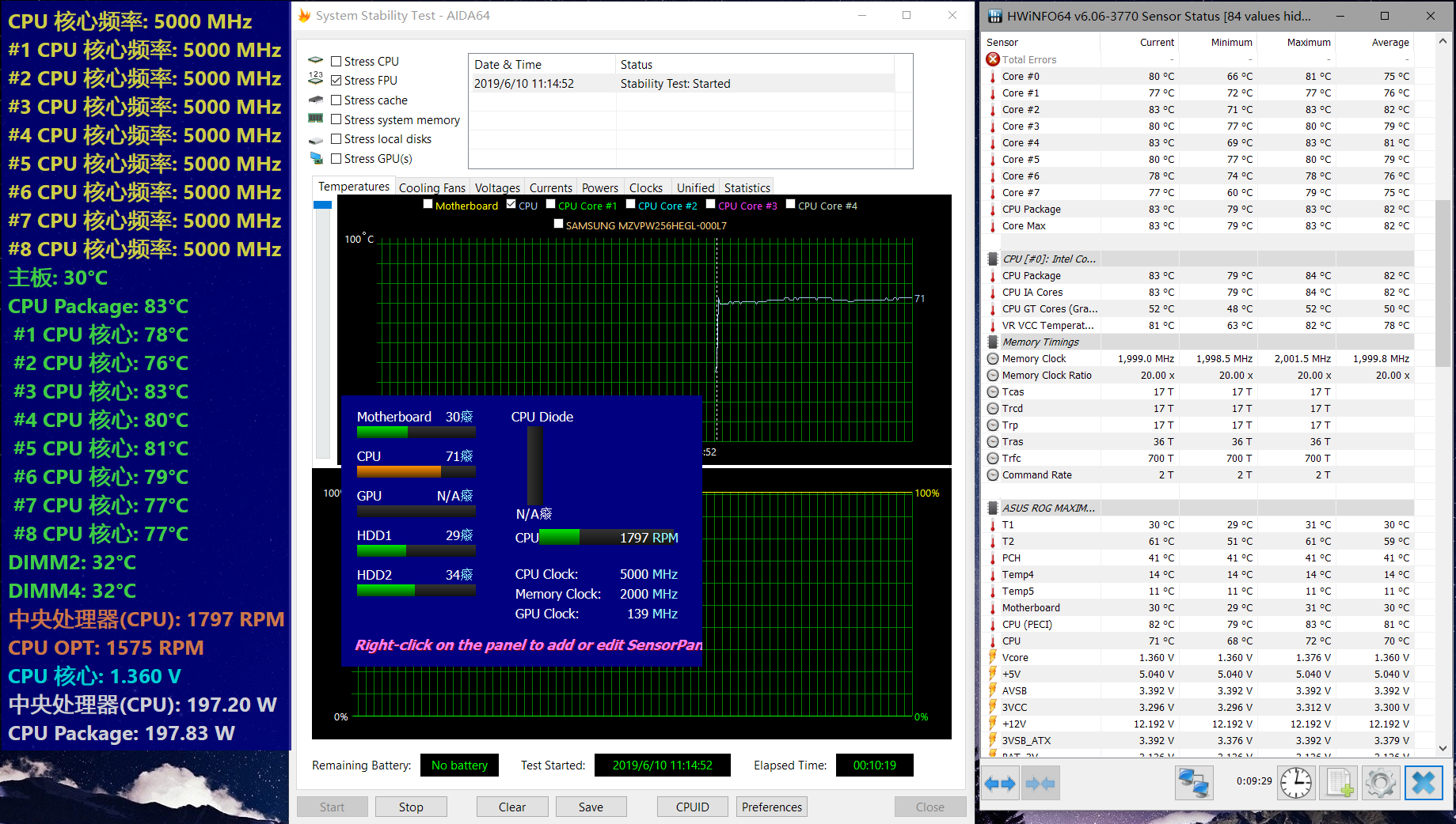 [硬件求助] 更新一下，折腾了30小时了，9700k待机还是65度！QAQ疯了。 NGA玩家社区