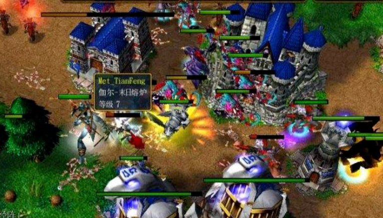 经典WAR3官方对战图盘点 178